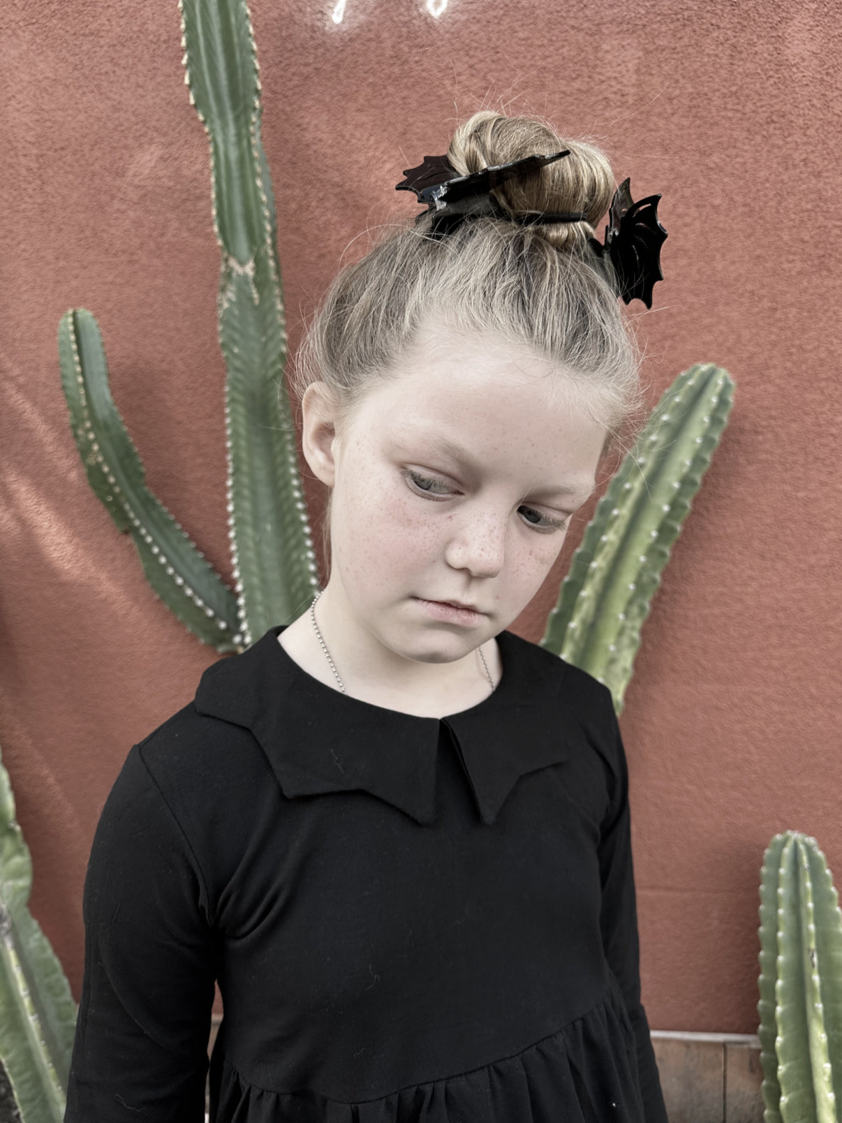 Bat Collar Dress (Kids' Sizes Only Left) – Witching Hour Baby