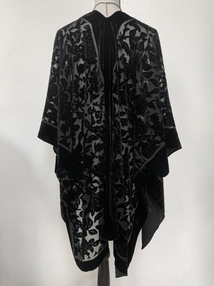 Velvet Mourning Shawl Cardigan (Adults) – Witching Hour Baby